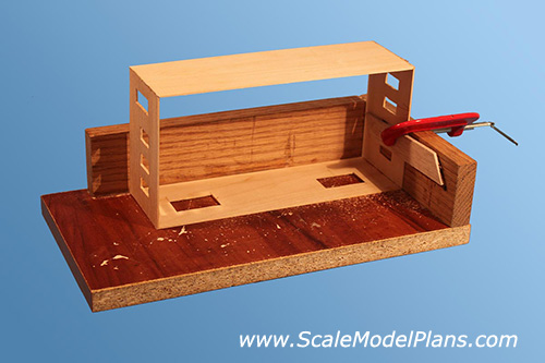 Scratch building Model Railroad Structures