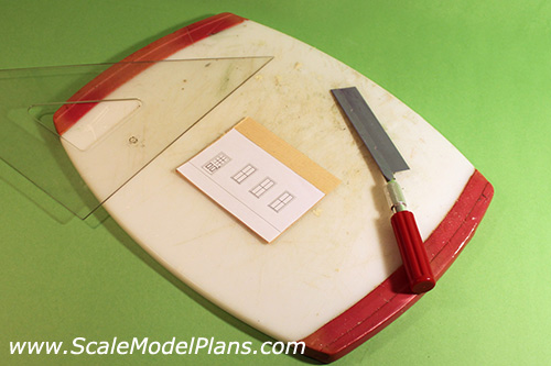 Scratch building Model Railroad Structures - Tutorial